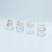 China Laser Decal Pearl Color Electroplating Souvenir Cup 330ml Capacity Ideal For Gift Store Merchandise for sale