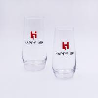 China Gift Shop 370ml Branded Cups With Decal Fired Dia 5.4*5cm 14.5cmh Customized Logo for sale