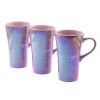 China Souvenir Mug With Electroplating And Decal Fired Design 450ml 9cm Diameter 15cm Height For Souvenir Stores for sale