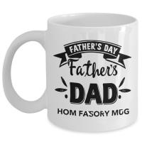 China Gift Shop Funny Fathers Day Mugs 11 Cm H 430 Ml Commemorative Custom Dad Mug for sale