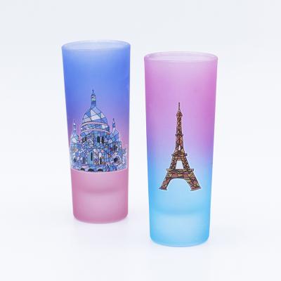 China 50ml Souvenir cup with color spraying and decal firing commemorative significance for tourist attractions for sale