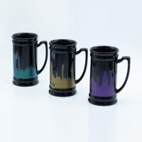China 580ml Souvenir mug with decal fired Dia 8.7*9cm 16.2cmH unique design for theme parks for sale
