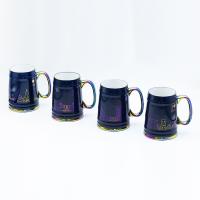 China 680ml Souvenir mug with decal fired and electroplated for cultural and tourism creative store for sale