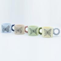China Unique design souvenir coffee mug with decal fired Dia 9.1*9.1cm 7.5cmH 400ml memorable for souvenir store for sale