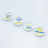 China Fathers Day ashtray with decal fired Dia 10*8.9cm 3.3cmH commemorative for souvenir wholesale shop for sale