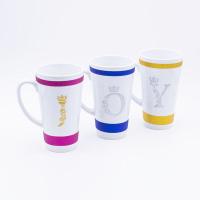 China Valentines Day Mug With Glitter Decal Fired Special Design For Gift Wholesaler for sale