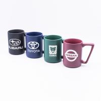 China Dia 8.8*7.5cm 11.5cmH 460ml Branded Coffee Mugs With Sandblasting Unique For Enthusiasts for sale