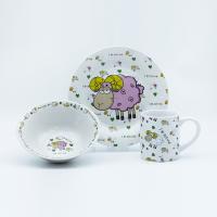 China Irish Dinnerware Set With Mug OEM/ODM、Plate And Bowl For Souvenir Shops Requiring Attractive for sale