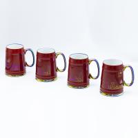 China 680ml Souvenir mug with decal fired and electroplated for cultural and tourism creative store for sale