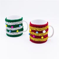 China ODM Ceramic Holiday Celebrations Christmas Mug With Cup Sleeve for sale