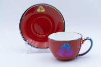 China Customized Ceramic Mug With Electroplating For Ceramic Material for sale