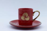 China Customized Ceramic Mug With Electroplating For Ceramic Material for sale