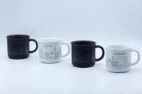 China City Design Ceramic Mug With Decal Fired  For Customized for sale