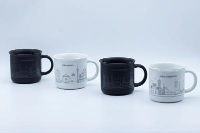 China City Design Ceramic Mug With Decal Fired  For Customized for sale