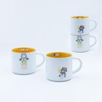 China Bulk PIYOMI Coffee Mug  With Decal Fired For Gift Giving for sale