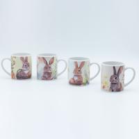 China 330ml Easter Mug Factory Ceramic Household Decal Fired for Memorable Easter Dinnerware for sale