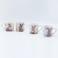 China 230ml Easter Ceramic Mug with Decal Fired Design for Household and Gift Shoppers for sale
