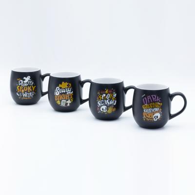 China Customizable Halloween Ceramic Mug with FDA Certification for Gift Stores for sale