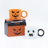 China Ceramic Halloween Mug with Custom Decal and FDA Certified for Gift Stores for sale