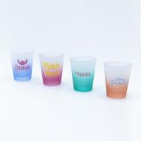China Decal fired customizable shot cup with commemorative significance for souvenir shops for sale