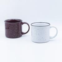 China Ceramic Souvenir Coffee Mug with Dot Glaze and Customization Options for Unique Gifts for sale