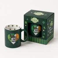China Custom St. Patrick’s Day Ceramic Mugs for Promotional Gifts & Seasonal Retail for sale