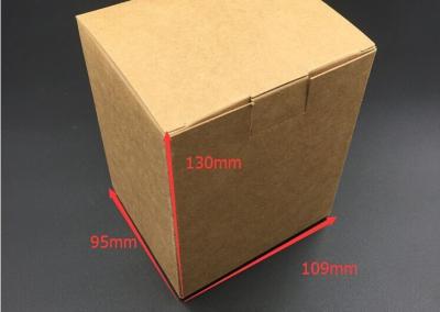 China 450gram kraft paper coffee box for sale