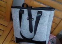 China Industrial Polyester Fiber Felt Bag with Metal and Leather Compatibility - Custom Sizes Available for sale