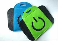 China Custom Polyester Fiber Felt Bags with Metal and Leather Accents - Industrial Grade Packaging Solutions for sale