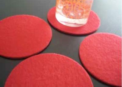 China Custom Fiber Felt Crafts - Decorative Felt Products with Custom Sizes and Design Options for sale