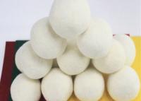 China Industrial Felt Dry Balls 10-50mm Diameter for Moisture Absorption and Surface Protection for sale