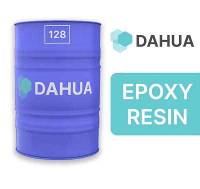 China Resina Epoxi Epoxidharz Tisch Adhesion Bisphenol-A Liquid Type Standard Epoxy Resin DH-128 for sale