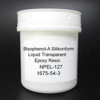 China Bisphenol-A Silikonform Liquid Transparent Epoxy Resin NPEL-127 1675-54-3 for sale
