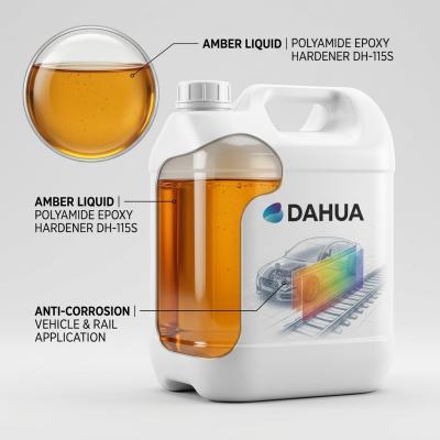 China DH-115S Polyamide Epoxy Hardener for Vehicle Rail Anti-Corrosion Coating for sale