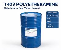 China High Flexibility Water Miscible Polyetheramine T403 Trifunctional Amine Curing Agent for Bulk Chemical Supply for sale