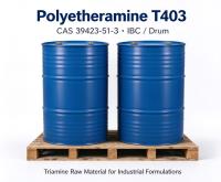China Water Miscible MW 440 Polyetheramine Epoxy Hardener T403 for Spray Polyurea Production for sale