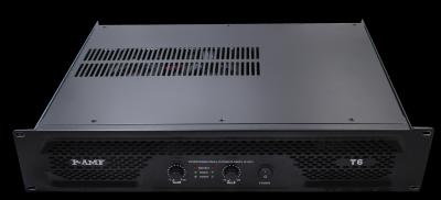 China T6 from 2 X 600W professional power amplifier XLR jack inputs for sale