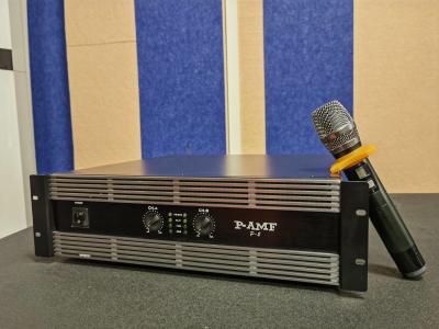 China 2 Channel Professional Power Amplifier Noise Reduction For Meeting Room / KTV for sale