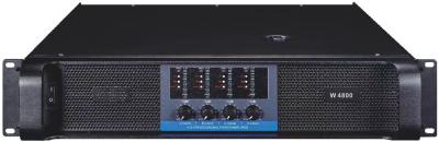 China Professional four channel rear power amplifier with RMS Power（1kHz）1% THD for sale