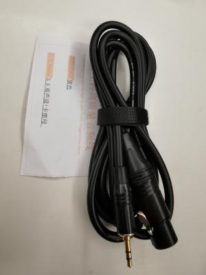 China 3.5mm To XLR Cable 1M 1.5M 2M 3M 5M 10M 15M Nylon Braided Microphone Cable for sale