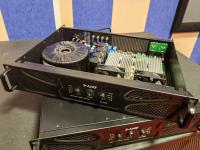 China 2 Channel XL550 Professional Power Amplifier With Maximum Input Level Of 21dBV/9V for sale
