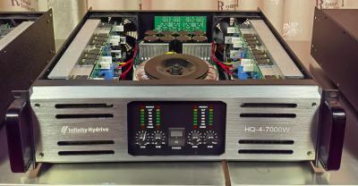 China 4-Channel Rack-Mountable Amplifier With Speakon And XLR Connectivity for sale