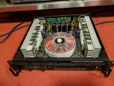 China 2 Channel Professional Power Amplifier For Auditorium Outdoor Events for sale