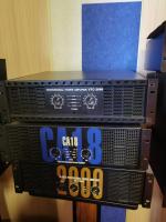 China 2 Channel Power Amplifier 1200W Output Compact Design 2 Cooling Fans Easy To Controls For Pro Audio System for sale