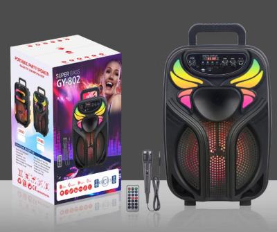 China Temeisheng New Big Wireless Bluetooth Portable Party Speaker With LED Lighting Effects And Durable Design for sale
