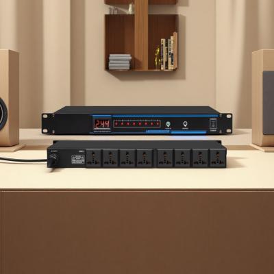 China 3000W 8 Channel Power Sequence Controller with Screen Improved Reliability Enhanced Safety Increased Efficiency Real-time Monitoring for sale