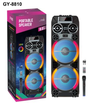 China Top-of-the-Line Portable Party Speaker with LED Lighting and Bluetooth Connectivity for Non-Stop Party Entertainment for sale