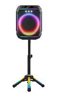 China Portable Party Speaker with 60W Output RMS Power and LED Lighting for Unforgettable Party Sound Experience for sale