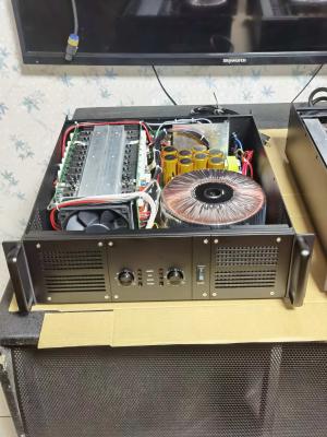 China Dual Cooling Fans H1500 Professional Power Amplifier with Class H Amplification for Stage Sound for sale