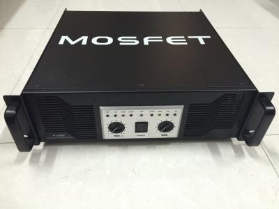 China 2 Channel 500 Watt Output Professional Power Amplifier with High Slew Rate and Low Noise for Professional Audio Systems for sale